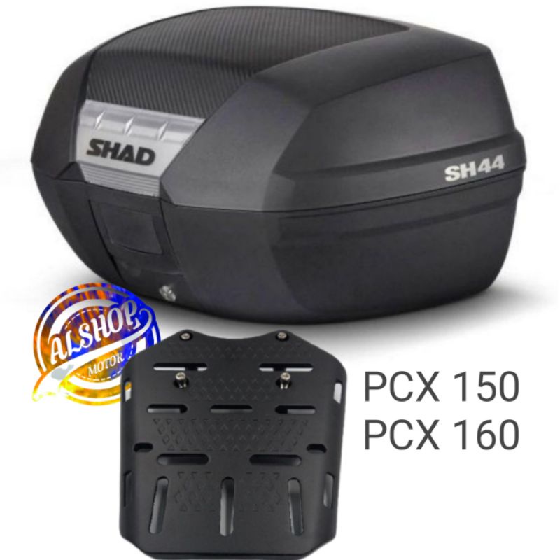 Jual PAKETAN BOX SHAD SH44 DAN BREKET BOX PCX 160 NEW PCX 150 BOX ...