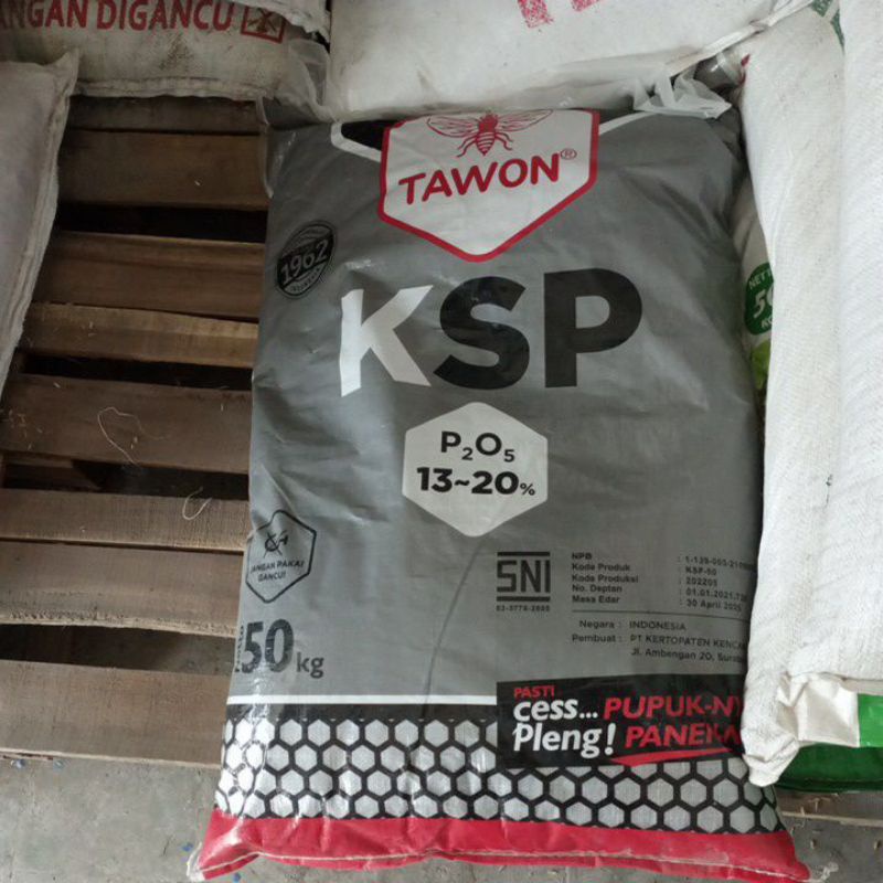 Jual KSP pupuk fosphat cap tawon 50kg | Shopee Indonesia