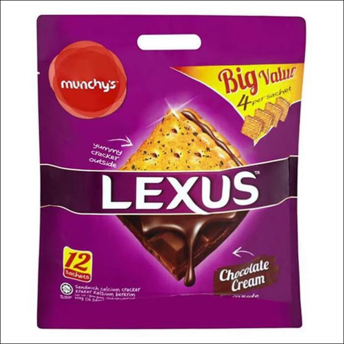 Jual Lexus Sandwich Cracker Choco Cream 456Gr | Shopee Indonesia