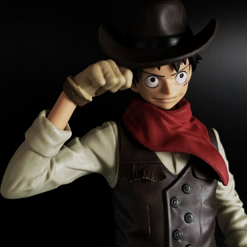 Jual Action Figure One Piece Luffy Cowboy Treasure Cruise | Shopee ...
