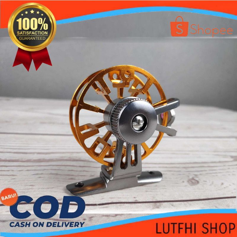 Jual [Full Metal] Reel pancing Tokos Kolongan Rool Reel Ril Fly Fishing ...