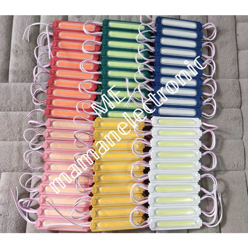 Jual Lampu LED COB 9 Mata Titik 12 Volt 24 Volt / LED Module 6Watt COB 12V 24V | Shopee Indonesia