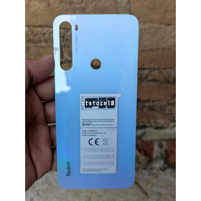 Jual KESING CASING BACKDOOR TUTUP BATRE XIAOMI REDMI NOTE 8 ORI ...