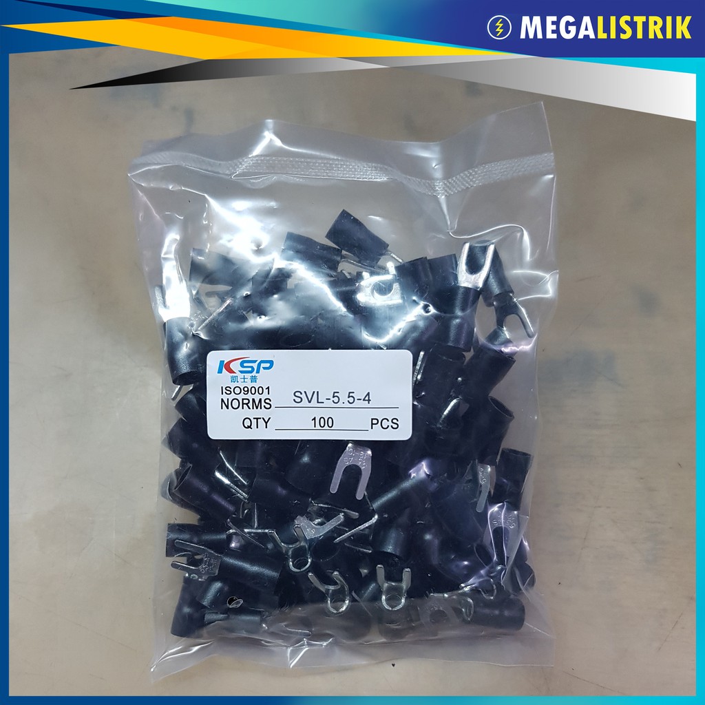 Jual KSP SKUN Y 6 MM SVL-5.5-4 ( 100 PCS ) / SKUN KABEL TIPE GARPU 6MM PER PACK | Shopee Indonesia
