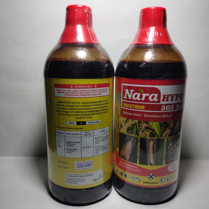 Jual NARAHYPO 505 SL 1 Liter Obat Pembasmi Hama Wereng sundep Beluk ...