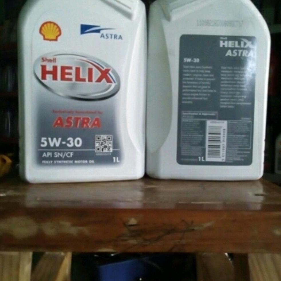 Jual Order Now Shell Helix Astra Sae 5W30 Api Sn Cf Full Synthetic ...
