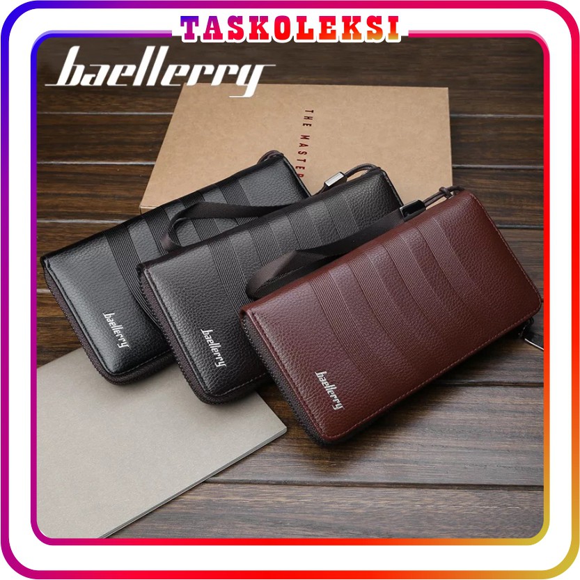 Jual ☛TK☚ D013 Dompet Baellerry Original Wallet Pria Panjang Kartu ...