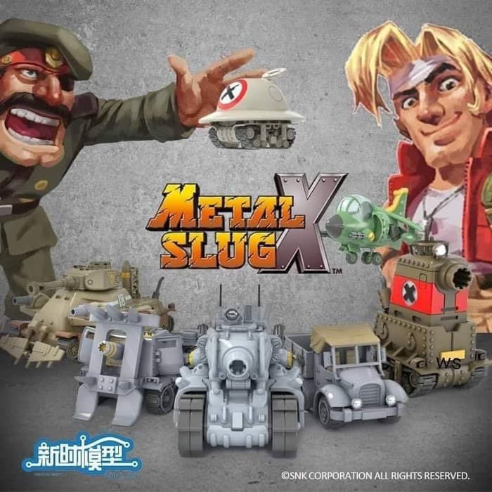 Jual Metal Slug X Set of 7 Plastic Model Kit | Shopee Indonesia
