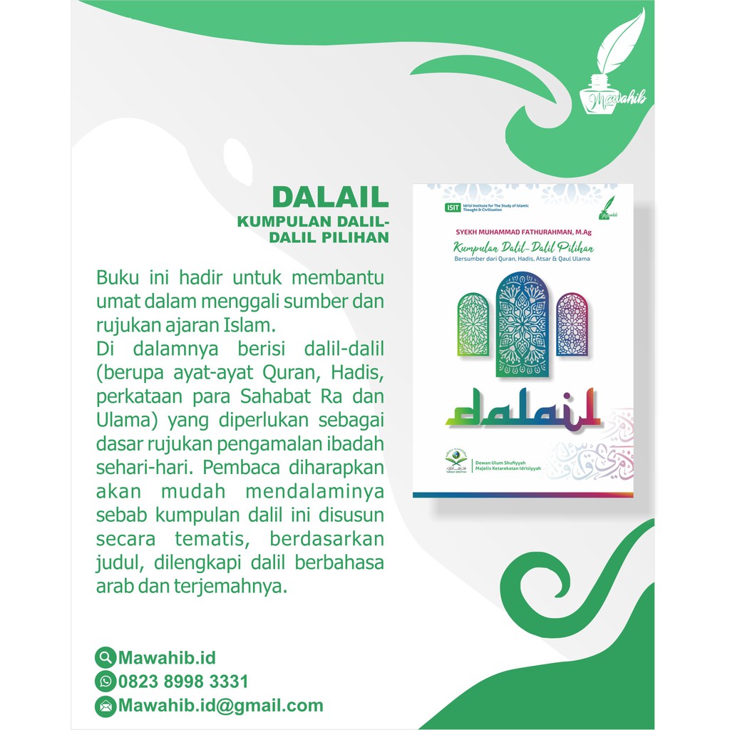 Jual DALAIL (Kumpulan Dalil-Dalil Pilihan) | Shopee Indonesia