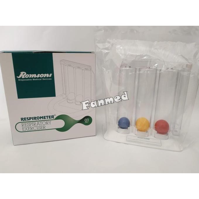 Jual Triflow Spirometer Respirometer Incentive Spirometry Fisioterapi ...