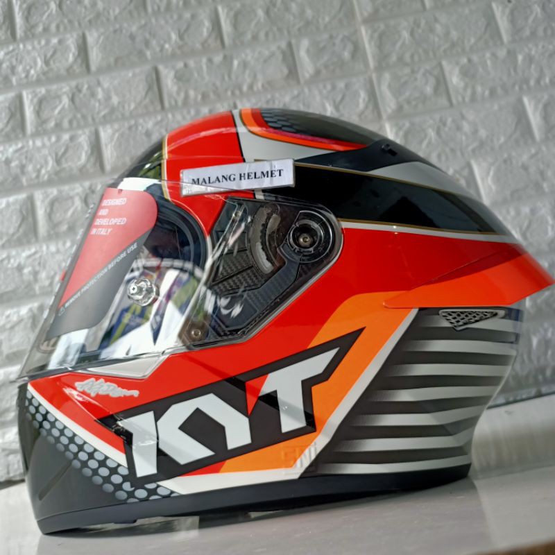 Jual Helm Full Face KYT TT Course PIRRO Replica | Shopee Indonesia