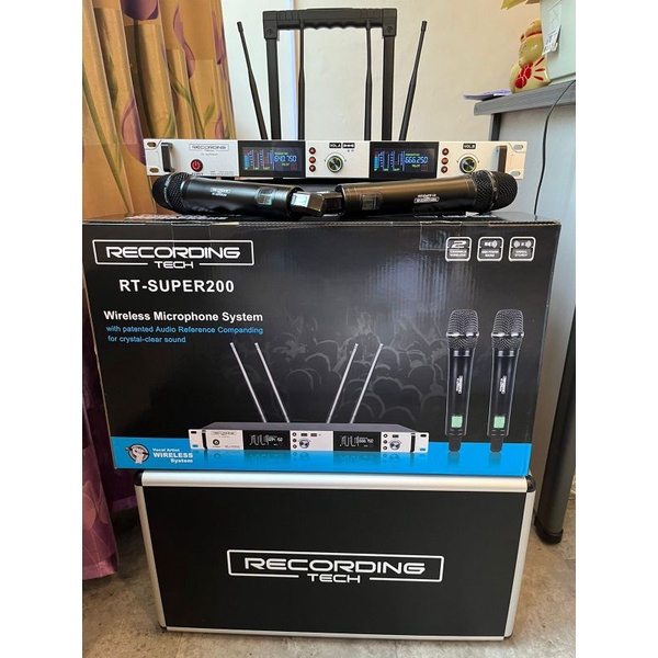 Jual Mic Wireless Recording Tech RT Super 200S Original | Shopee Indonesia