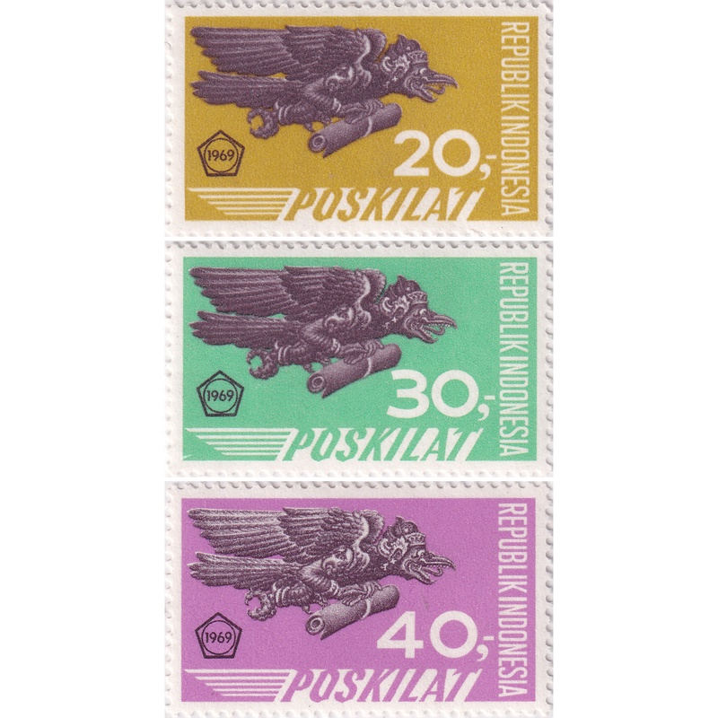 Jual Prangko Indonesia 1969 - Garuda | Shopee Indonesia