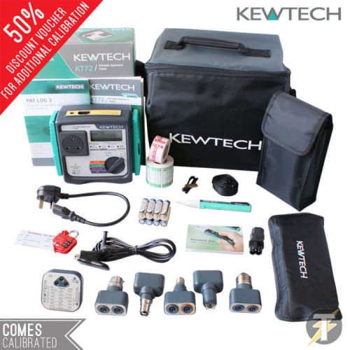 Jual new Jual Kewtech KT72 Battery Operated PAT Tester Kit C+ ...
