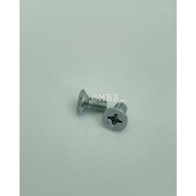 Jual Baut JF Putih M6x12 Per 10pcs | Shopee Indonesia