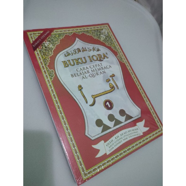 Jual Buku Set Lengkap IQRA edisi Rasmul Ustmani 1-6 (BARU) | Shopee ...