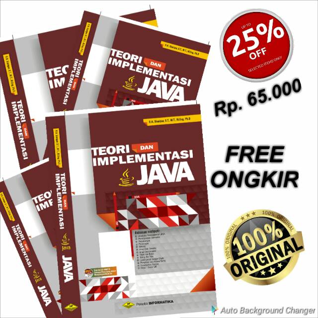 Jual Buku TEORI DAN IMPLEMENTASI JAVA | Shopee Indonesia