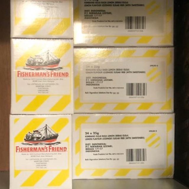 Jual FISHERMAN FRIENDS 25 GRAM ( 1 BOX / 24 PC ) | Shopee Indonesia