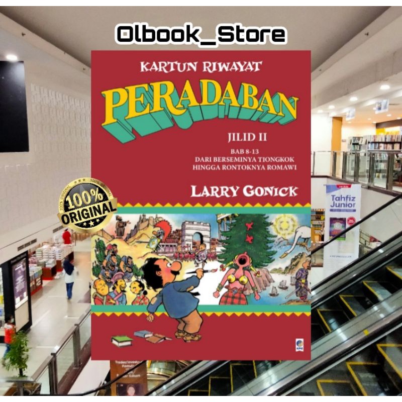 Jual KARTUN RIWAYAT PERADABAN JILID II ~ LARRY GONICK | Shopee Indonesia