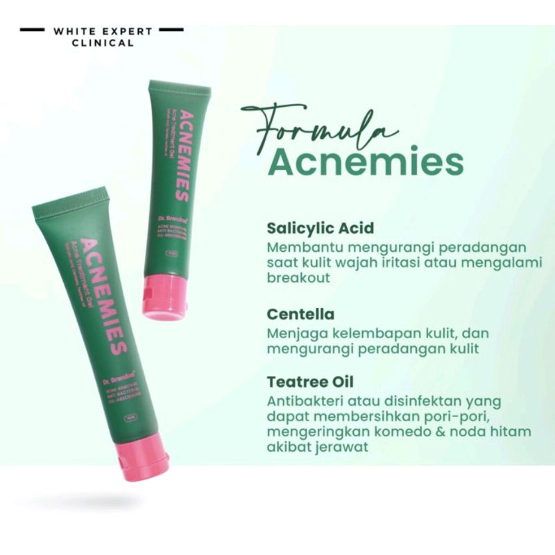 Jual Dr brandon acnemies acne treatment gel 10gr | Shopee Indonesia