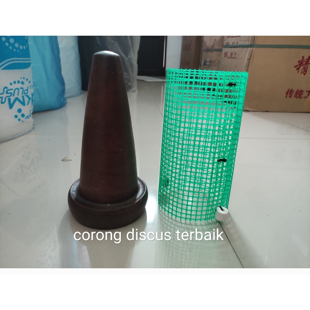 Jual corong discus set dengan jaringnya tanah liat terbaik ( bisa beli ...