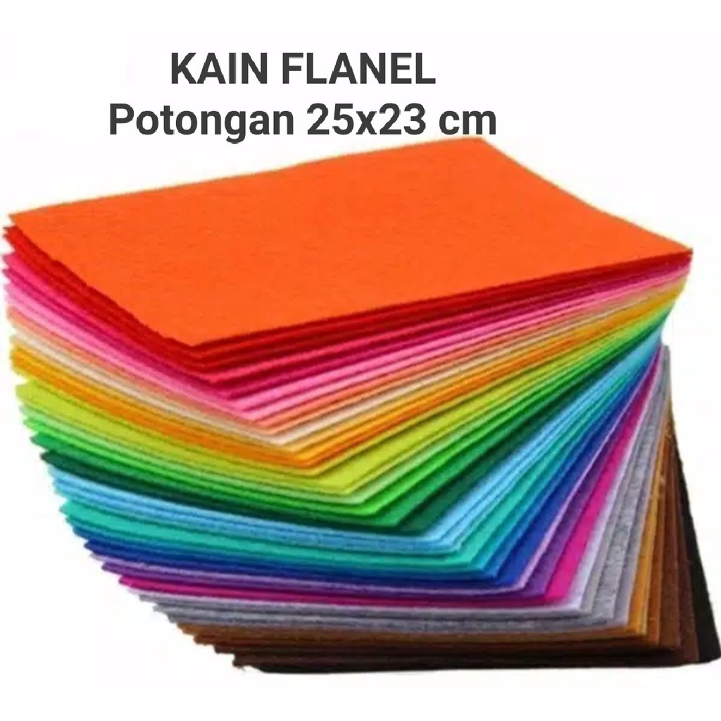 Jual Kain Flanel grosir murah Fanel Kain Flanel bahan kerajinan tangan ...