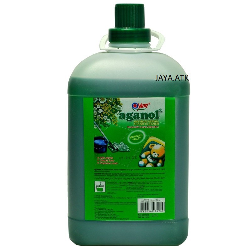 Jual KARBOL LANTAI AGANOL JERIGEN 3,7 LITER PEMBERSIH LANTAI AGANOL 3.7 ...