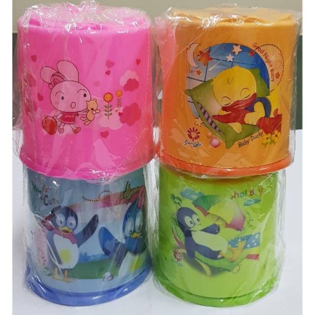 Jual Tempat Tissue Box 626 Tiffani SunLife / Kotak Tissue Bulat Gambar ...