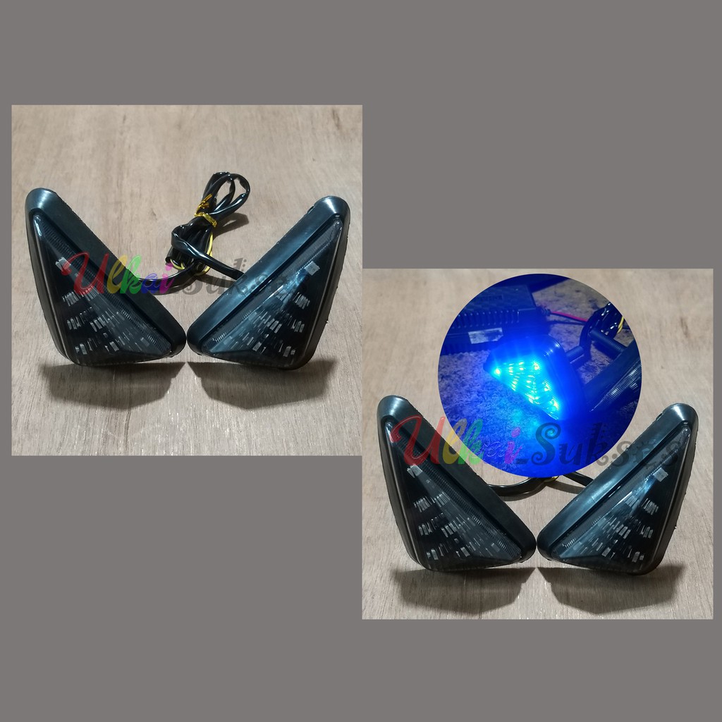 Jual Lampu Sen Tempel Motor Dan Mobil LED l Variasi Aksesoris Sein ...