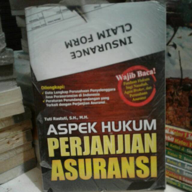 Jual ASPEK HUKUM PERJANJIAN ASURANSI | Shopee Indonesia