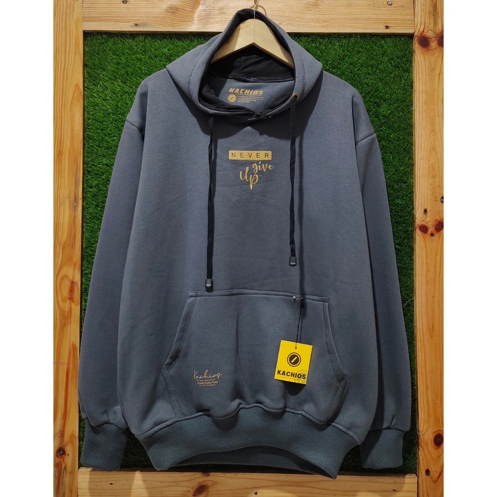 Jual Hoodie Premium Sweater Hoodie Pria Distro Kachios Bruno Mars Abu ...