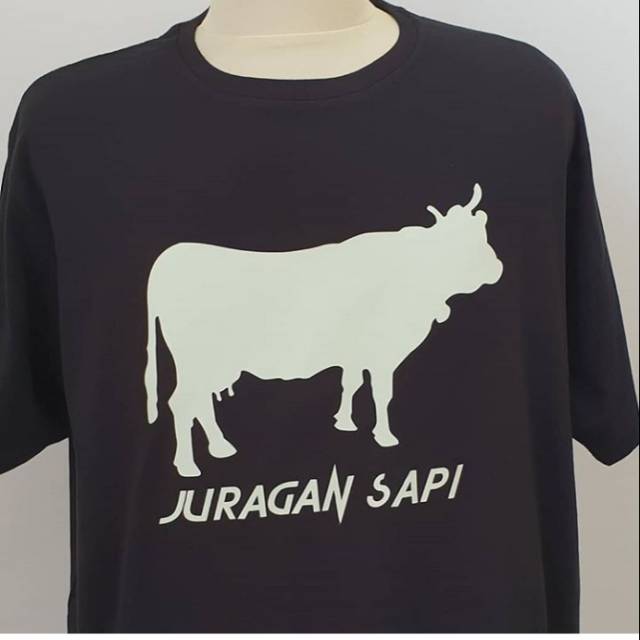Jual Tshirt Kaos baju juragan sapi | Shopee Indonesia