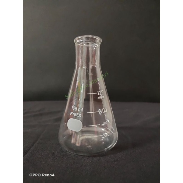 Jual Erlenmeyer 125 ml Pyrex | Shopee Indonesia