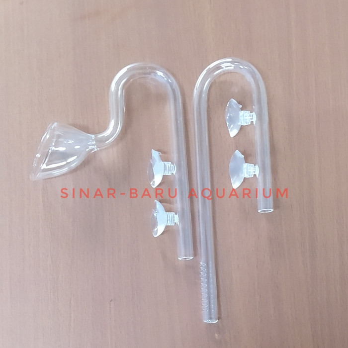 Jual LILY PIPE INFLOW DAN OUTFLOW LILY PIPE GLASS 12/16 MM | Shopee ...