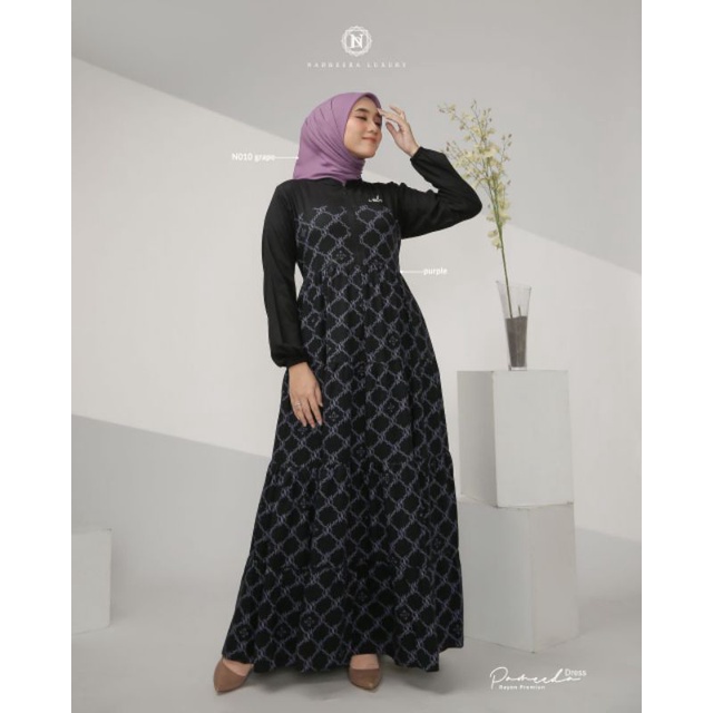 Jual PAMEEDA DRESS by Nadheera Luxury Dress gamis Terbaru || Arumy Store88 | Shopee Indonesia