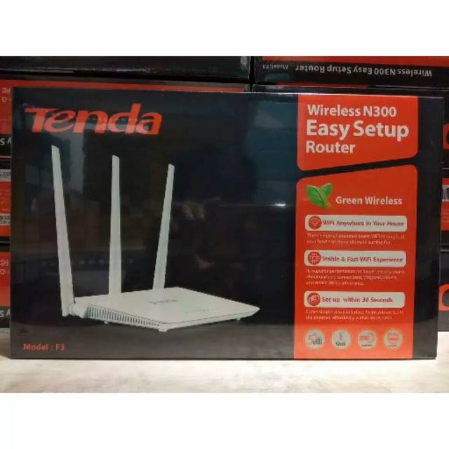 Jual Tenda F3 Wireless Router+Extender+Access Point WIFI | Shopee Indonesia
