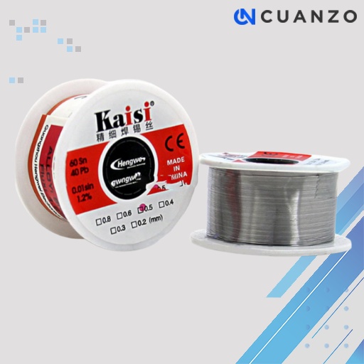 Jual Kawat Timah Solder Sn60/Pb40 50gr / Kawat Timah Solder Patri Segel ...