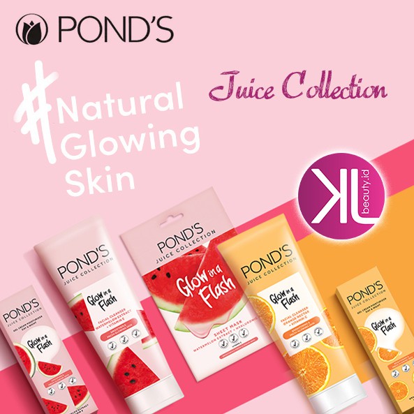 Jual Pond's Ponds Juice Collection Moisturizer Sheet Mask Facial Wash ...