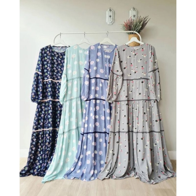 Jual Sharfa Homey Maxidress (busui friendly) | Shopee Indonesia