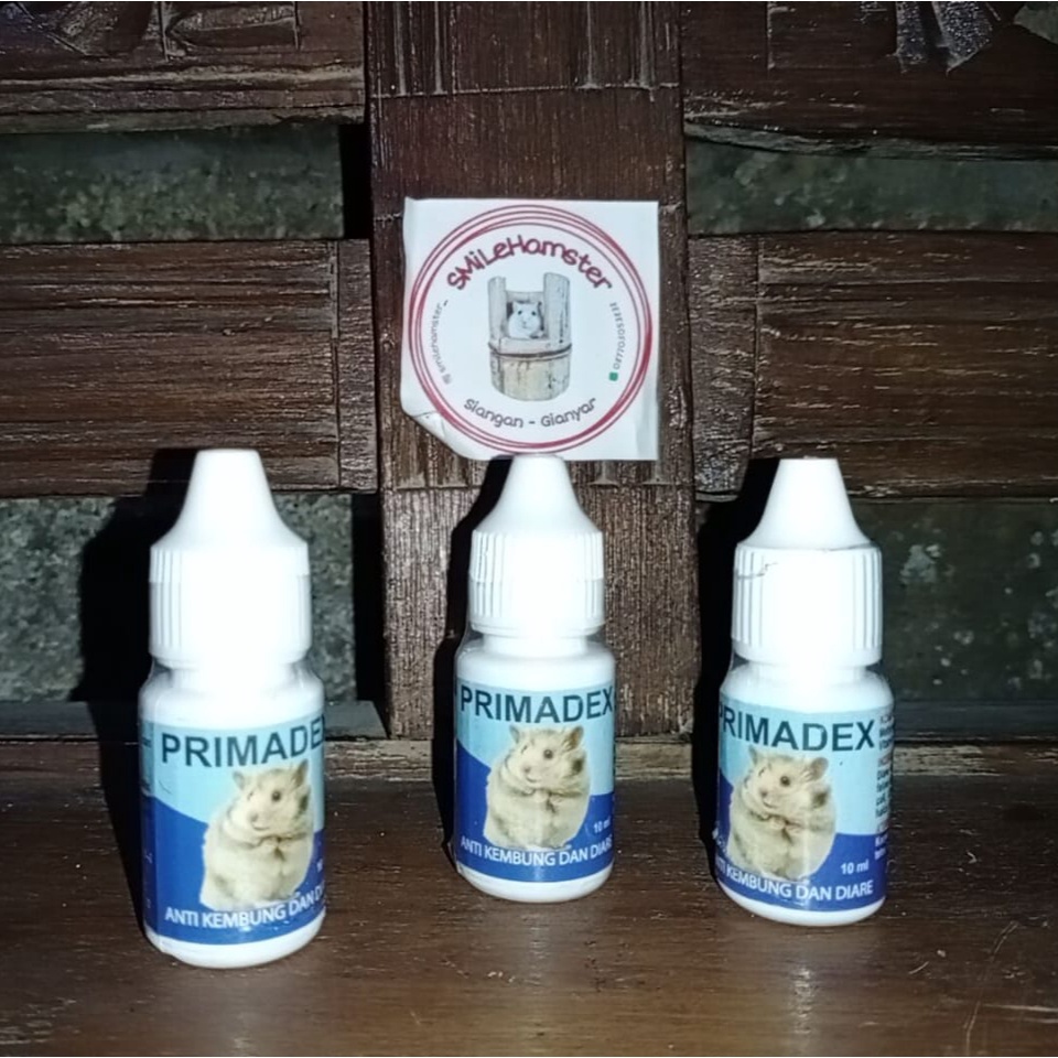Jual PRIMADEX - Obat Hamster Anti Diare Kembung Mencret PRIMA DEX 10ml ...
