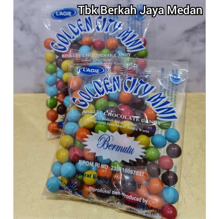 Jual Golden City mini 75gr/Coklat Warna Warni/Coklat Rainbow/Topping ...