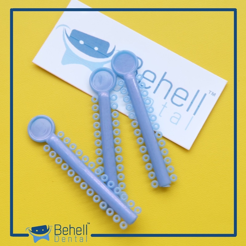 Jual Karet Behel Motif Power O ring Bulat PREMIUM - Dental rubber band ...