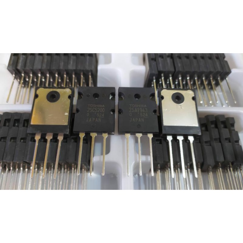 Jual Toshiba C5200~A1943 Lot 524 TRANSISTOR FINAL asembly japan ...