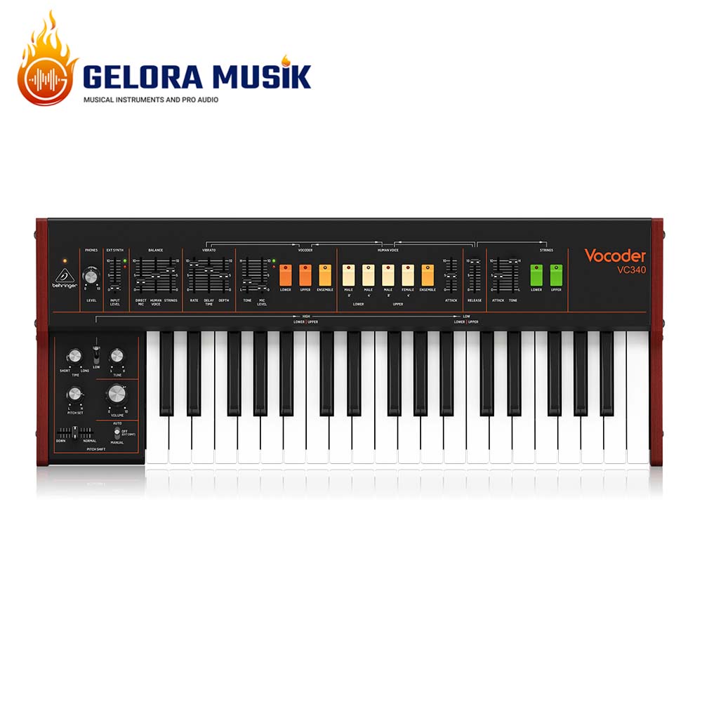 Jual BEHRINGER VOCODER VC340 Analog Vocoder KEYBOARD | Shopee Indonesia