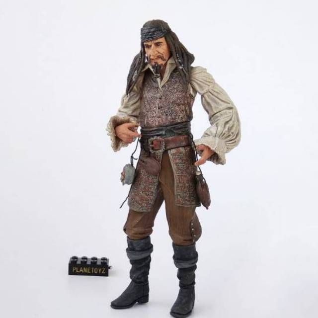 Jual Neca Captain Teague Jack Sparrow Pirates Of The Caribbean Pvc ...