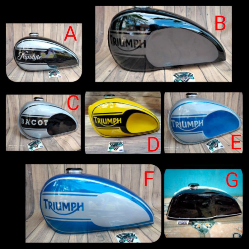 Jual Tangki Custom Cat Tangki Custom japstyle | Shopee Indonesia