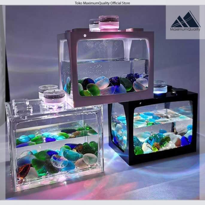 Jual TOPINCN Aquarium Mini Lego Block with White LED (Brand Resmi ...