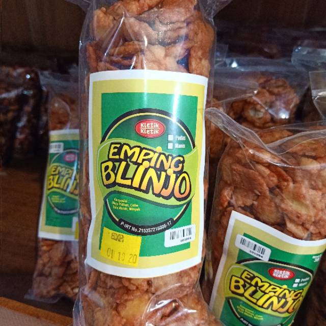 Jual Emping Blinjo Melinjo Pedas Manis Khas Blitar | Shopee Indonesia