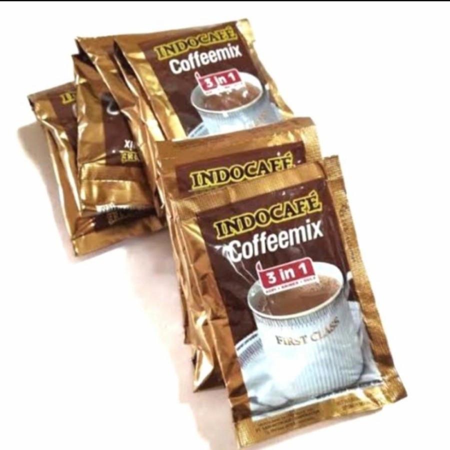 Jual Indocafe Coffeemix kopi renceng isi 10x20 gram sachet kopi 3 in 1 ...