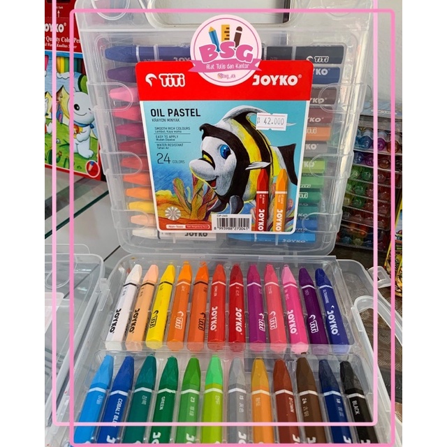 Jual Crayon/krayon merk TITI jOYKO isi 24 warna | Shopee Indonesia